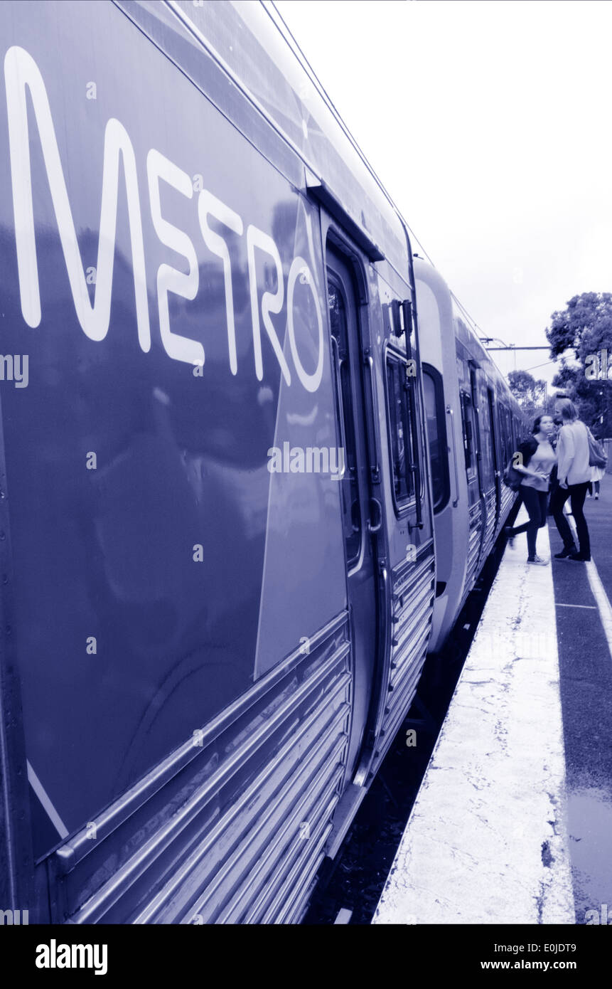 Australian Metro Train High Resolution Stock Photography and Images - Alamy