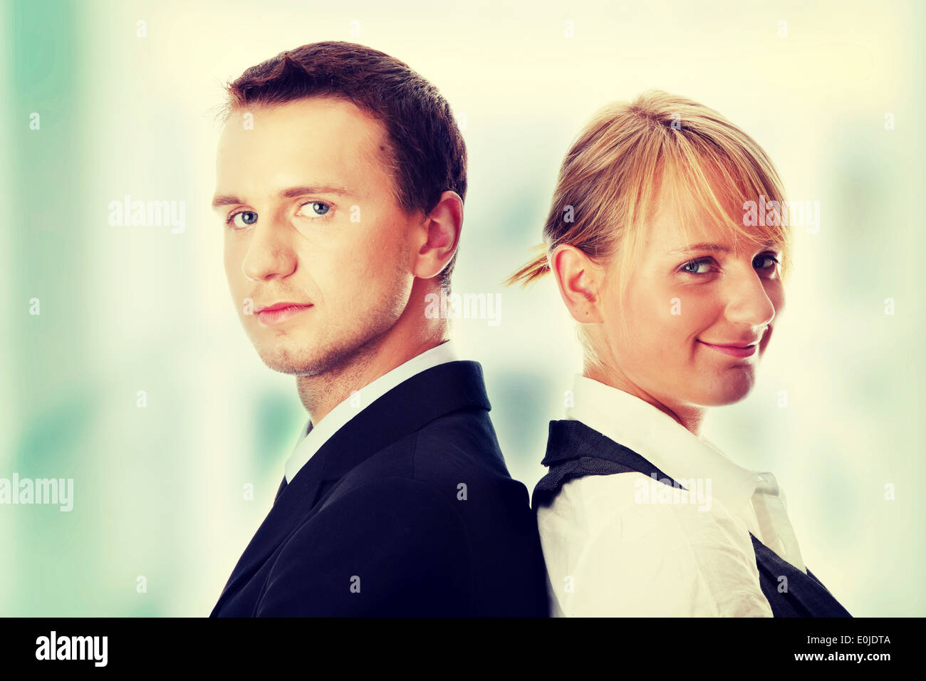Attractive businessteam hi-res stock photography and images - Alamy