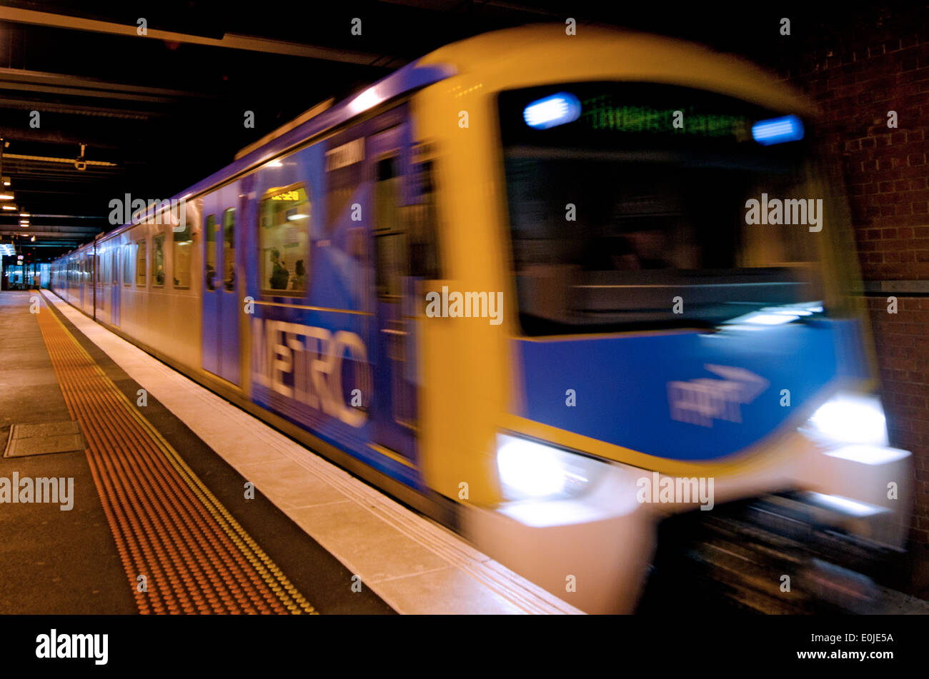 Victoria Underground Train High Resolution Stock Photography and Images ...