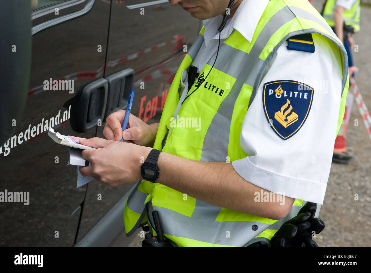 Dutch police car hi-res stock photography and images - Alamy