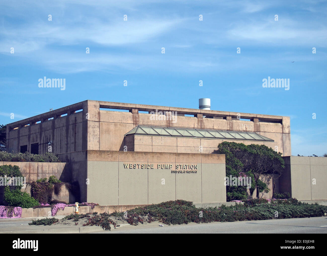 Westside Pump Station, San Francisco Sewer System, California Stock ...