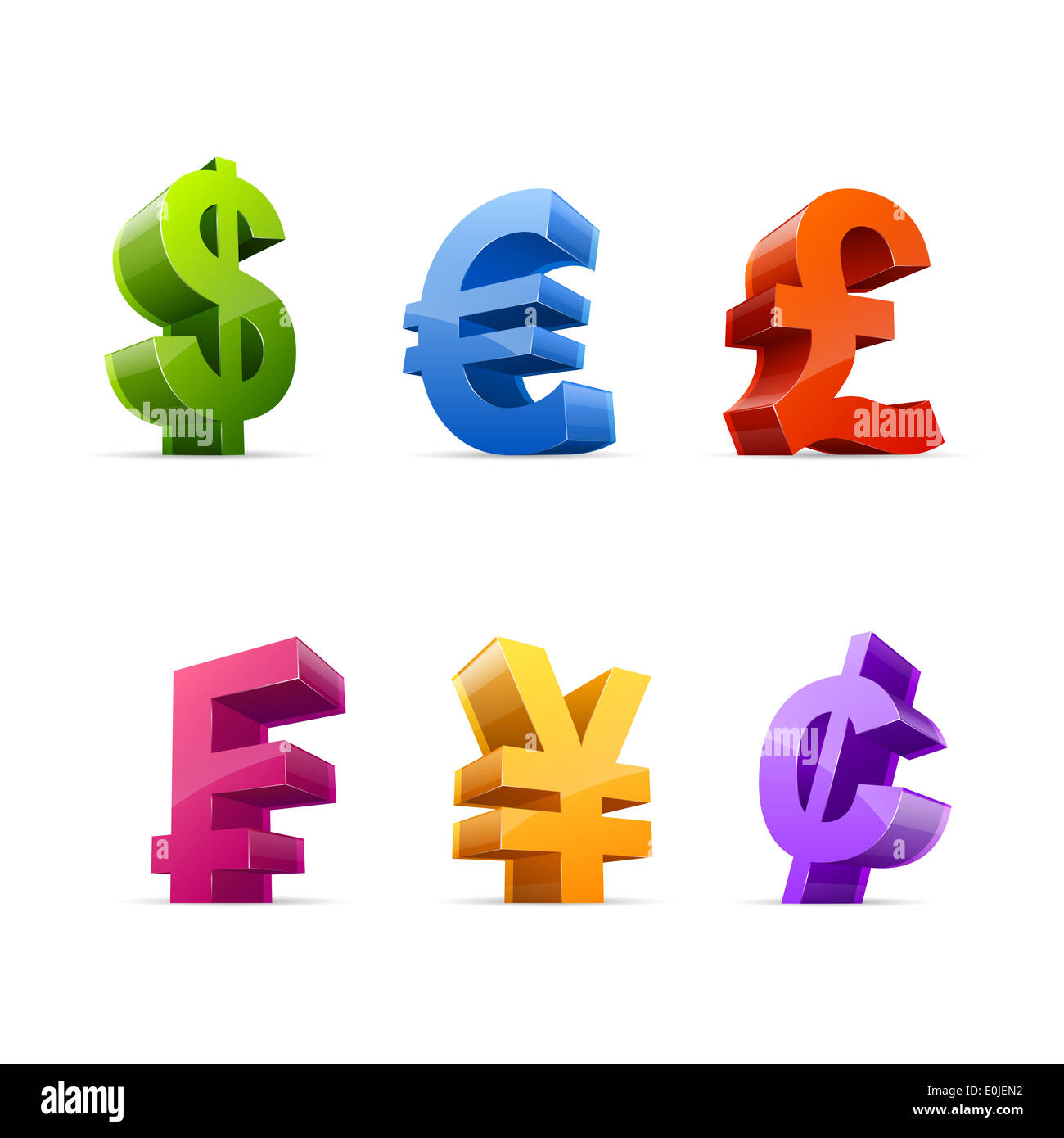 Golden franc symbol 3d Cut Out Stock Images & Pictures - Alamy