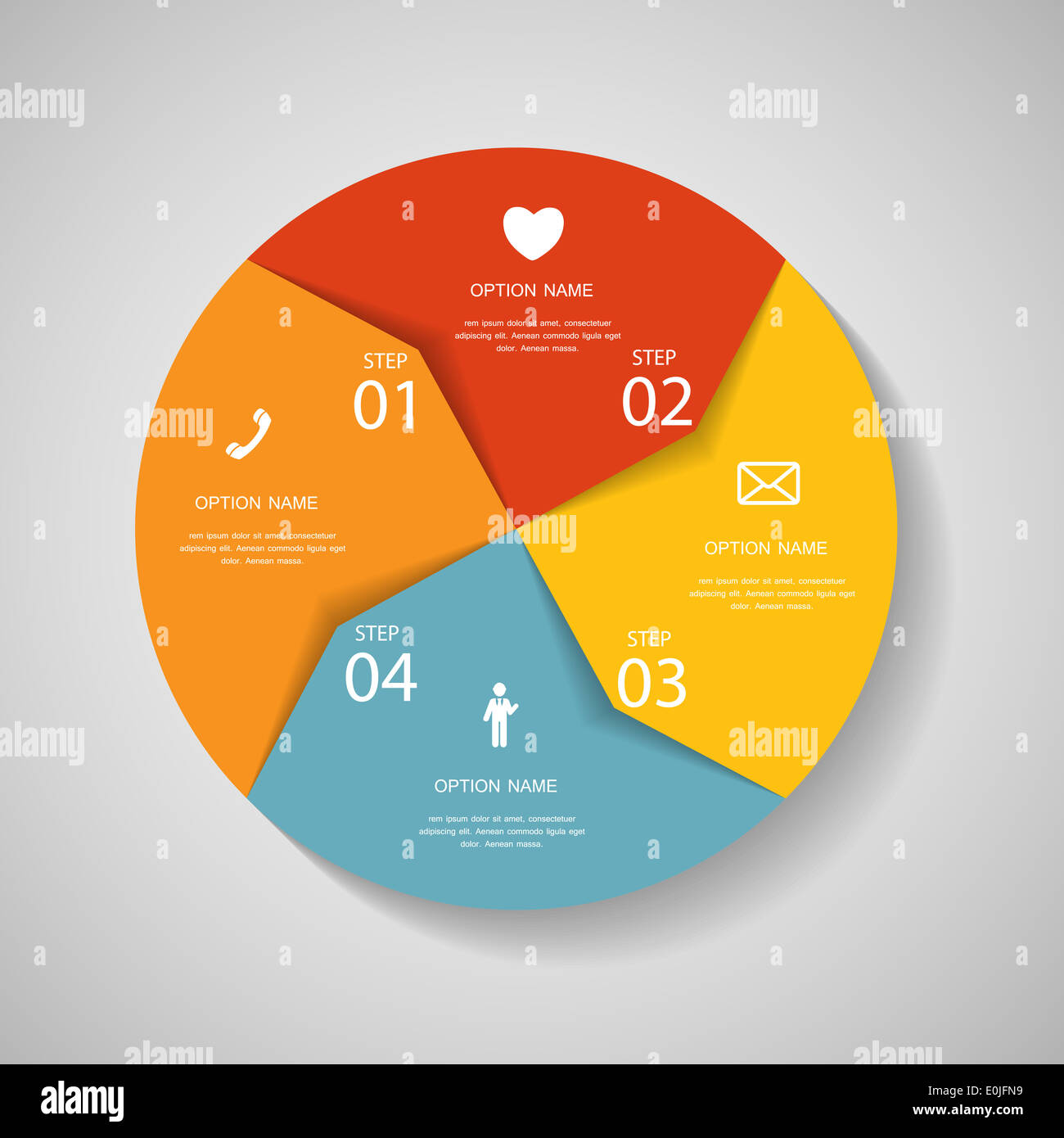 Infographic Templates for Business Vector Illustration Stock Photo - Alamy