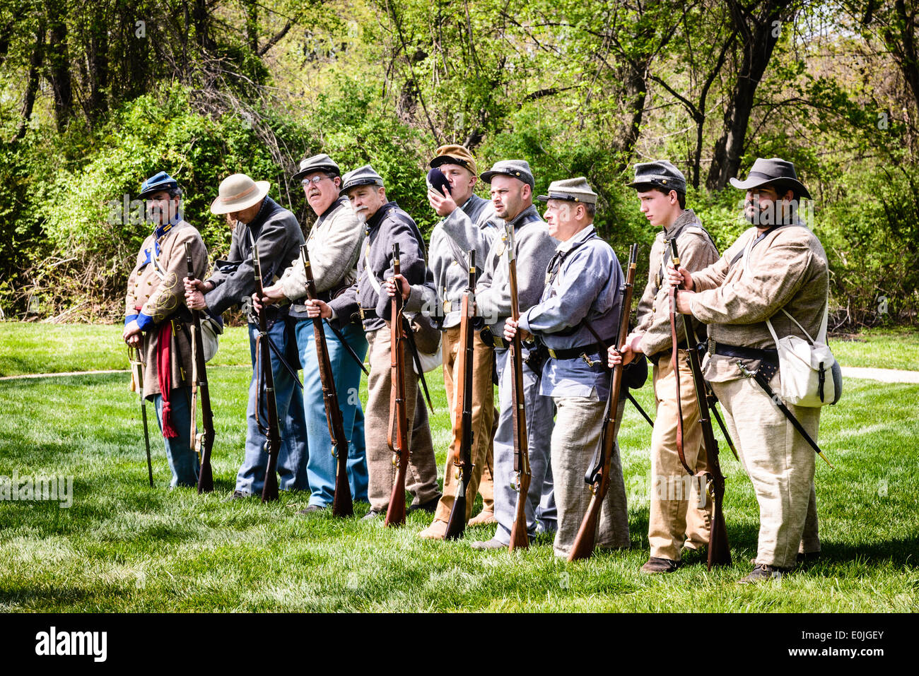 Confederate Infantry Uniform High Resolution Stock Photography and ...