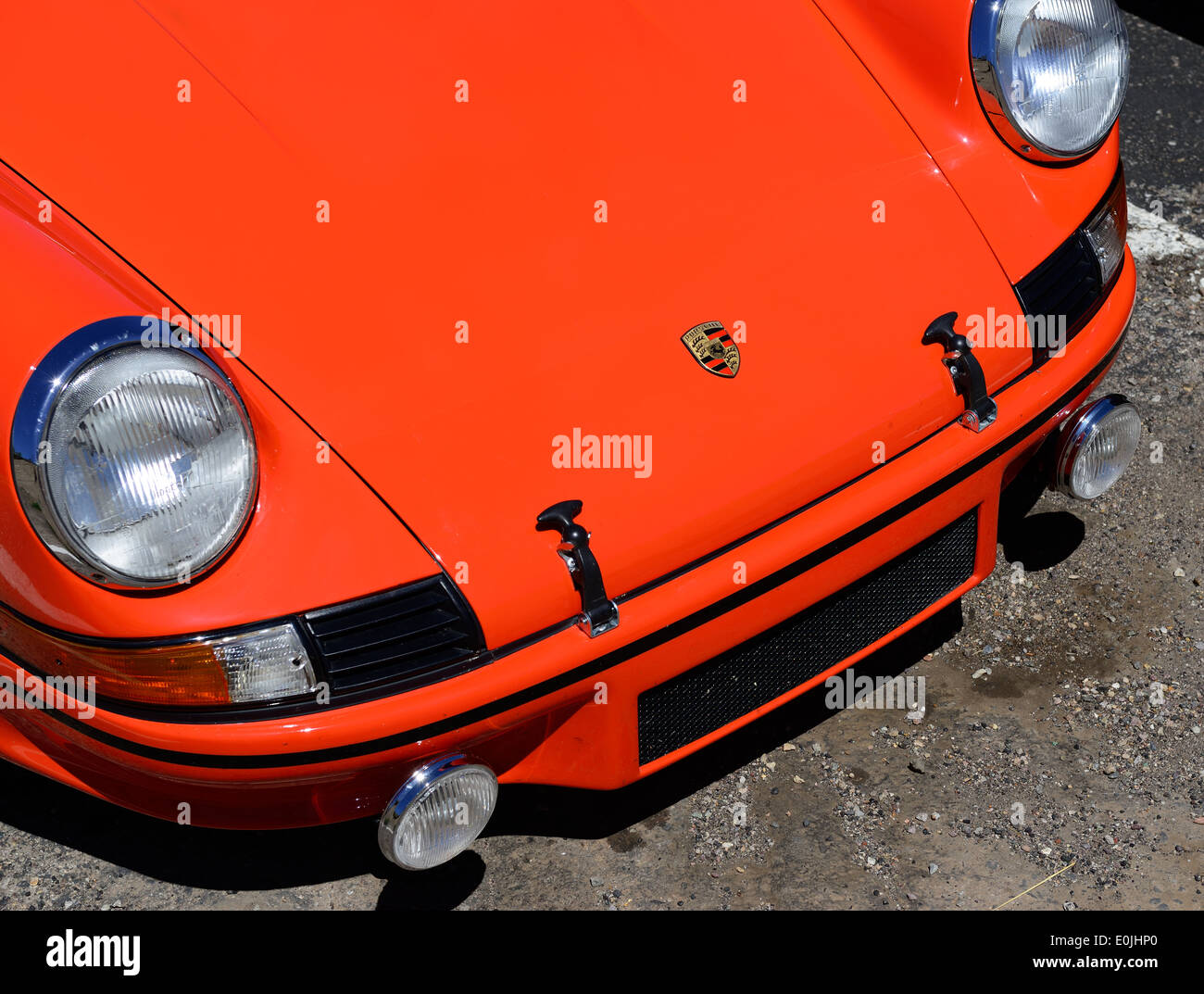 Front of a classic Porsche 911 Stock Photo - Alamy