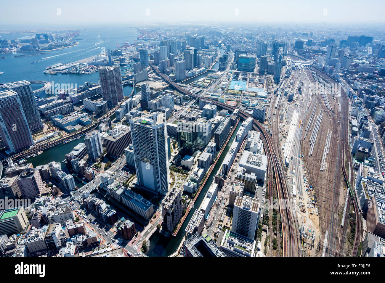 Aerial view of Tokyo Stock Photo - Alamy