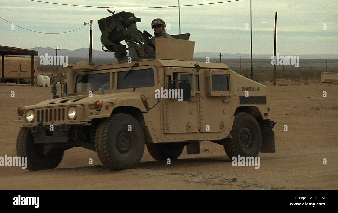 A soldier from 1st Squadron, 1st Cavalry Regiment, 2nd Brigade Combat ...