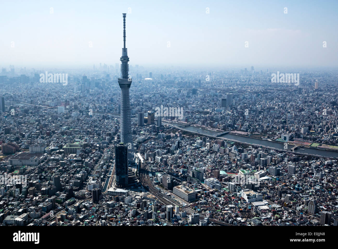 Aerial view of Tokyo Stock Photo - Alamy