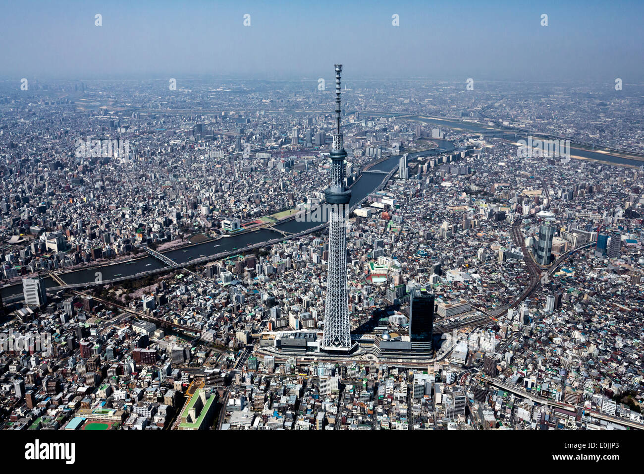 Aerial view of Tokyo Stock Photo - Alamy