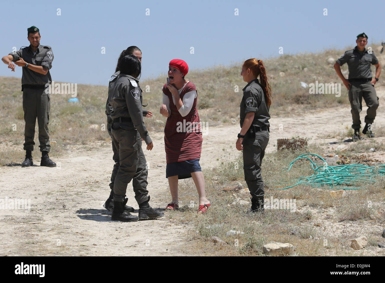 Israeli policewomen hi-res stock photography and images - Alamy