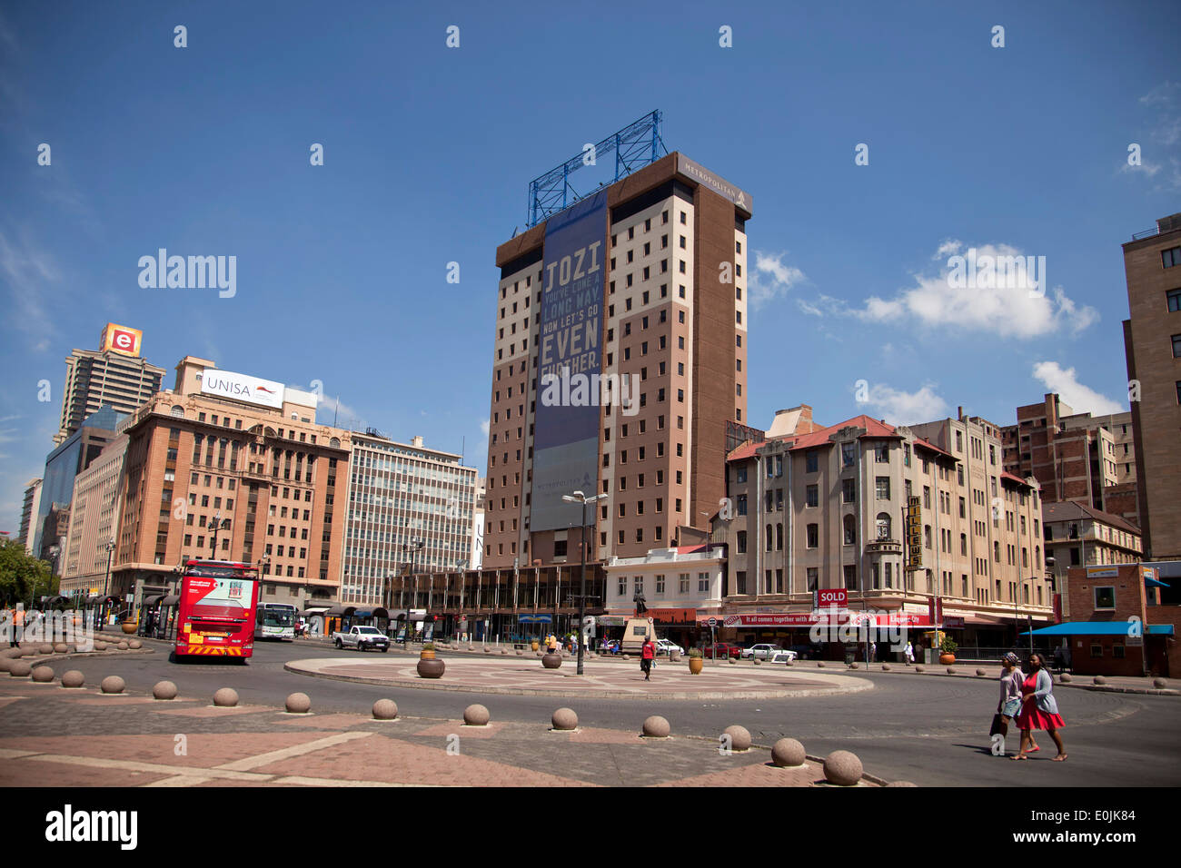 Central ghandi square in johannesburg hi-res stock photography and ...