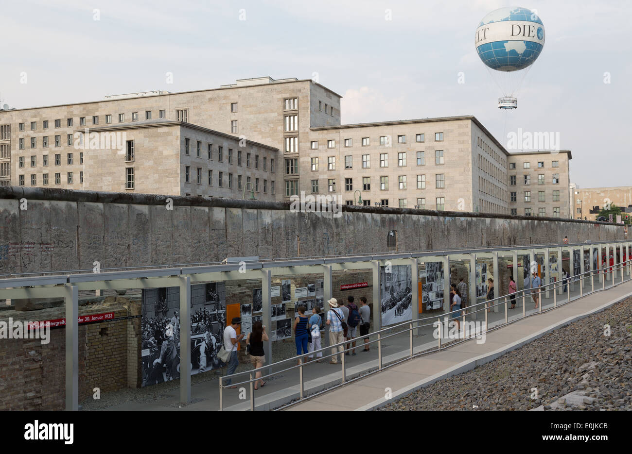 Topography of Terror or Topographie des Terrors, in Berlin Germany, is ...