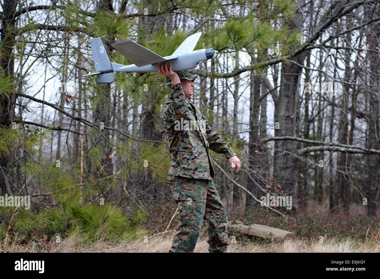 Hand launched hi-res stock photography and images - Alamy