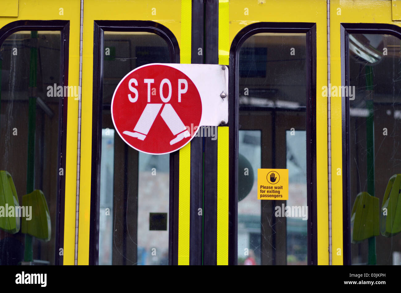Tramway Warning Sign High Resolution Stock Photography and Images - Alamy