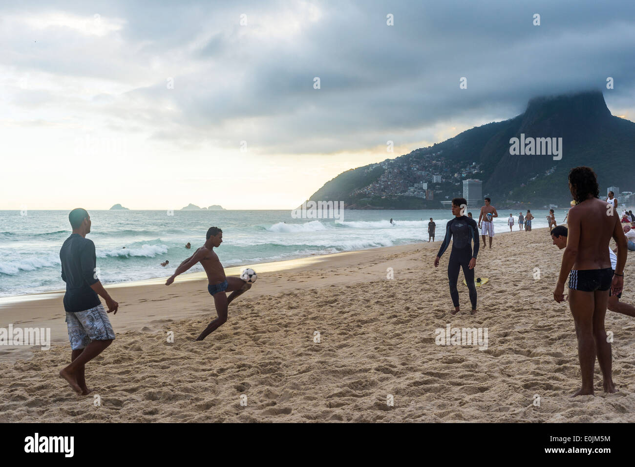Brazil beach football hi-res stock photography and images - Alamy
