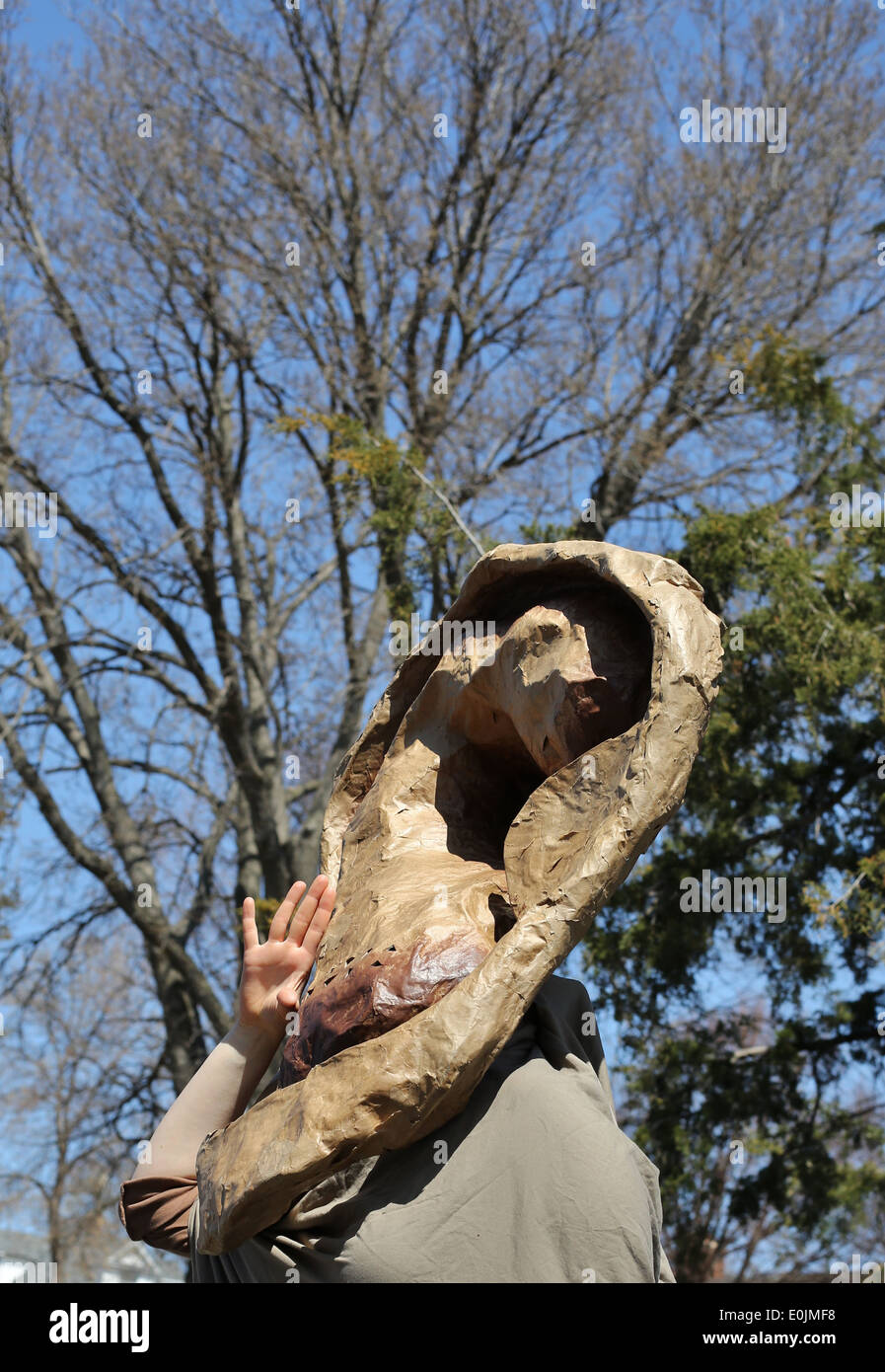 Person dressed as ear hi-res stock photography and images - Alamy