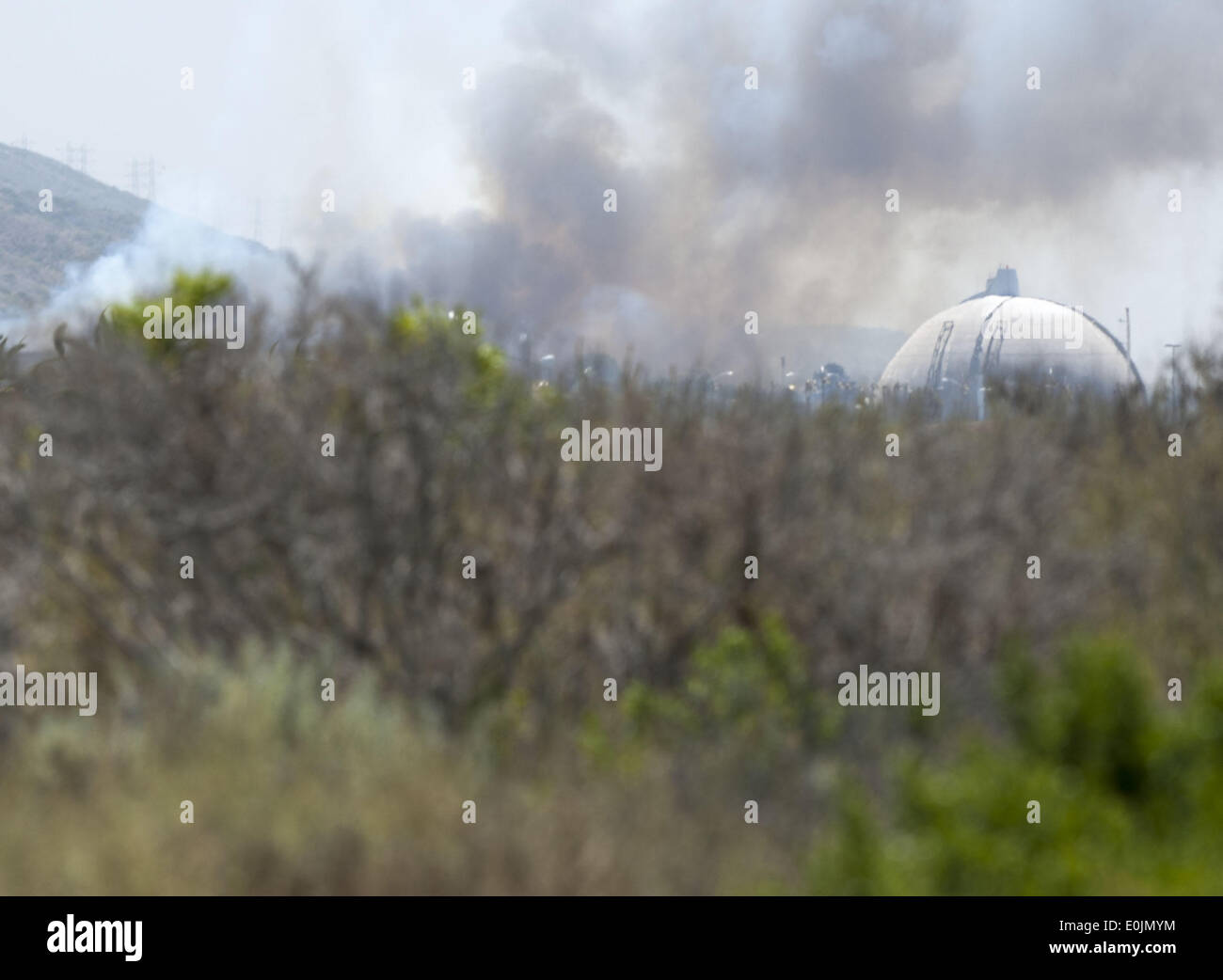 San Onofre, California, USA. 13th May, 2013. The San Onofre Nuclear ...