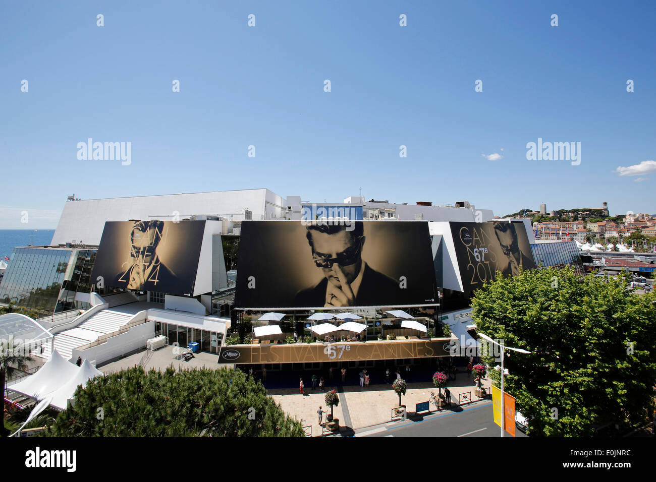 Palais des Festivals during the 67th Cannes Film Festival on May 13 ...