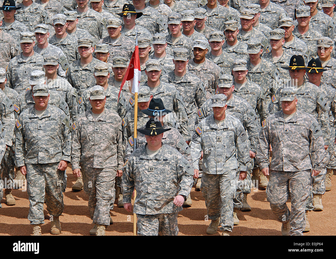 Soldiers of the 1st Squadron, 82nd Cavalry, 41st Infantry Brigade ...