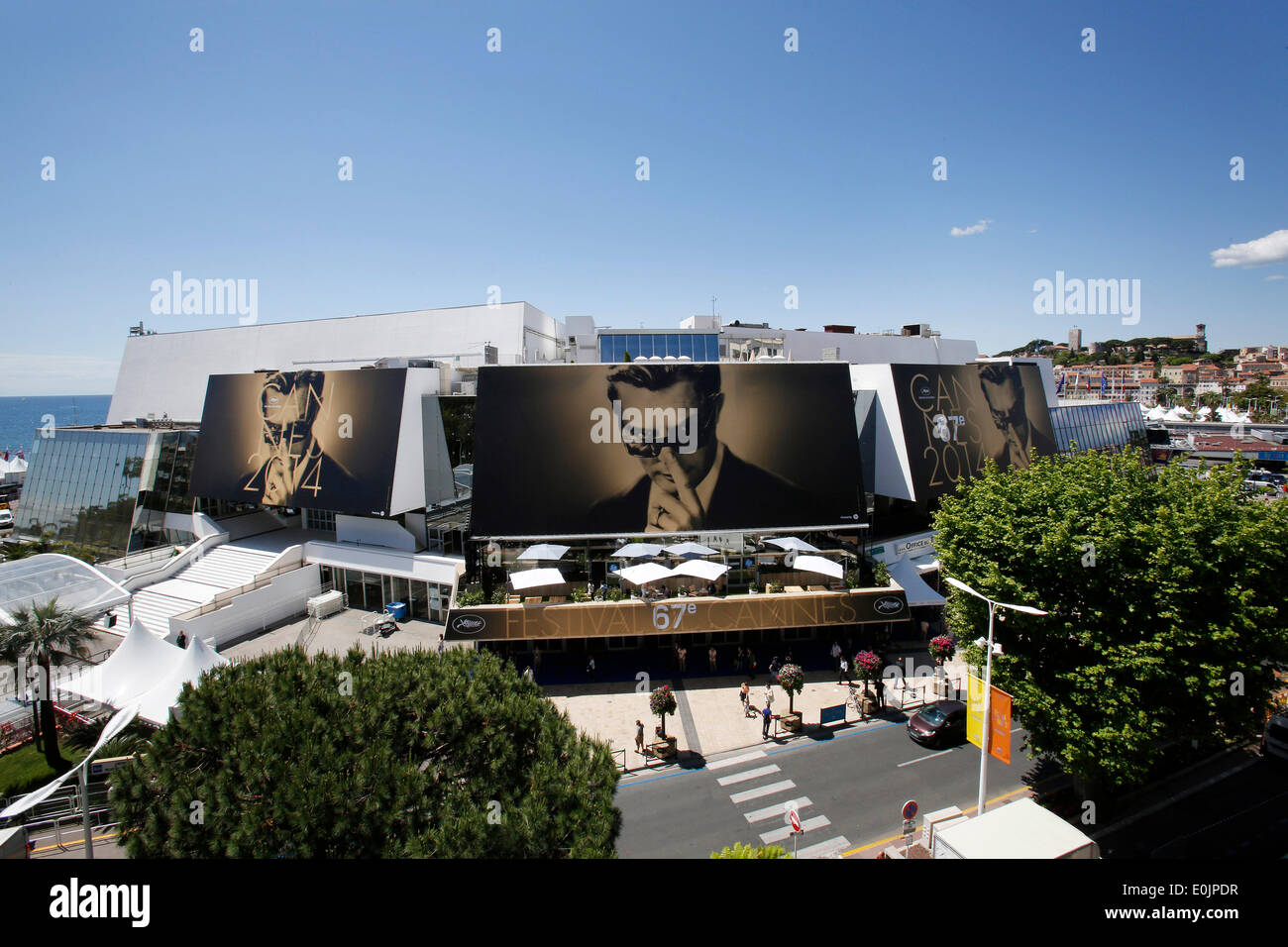 Palais des Festivals during the 67th Cannes Film Festival on May 13 ...