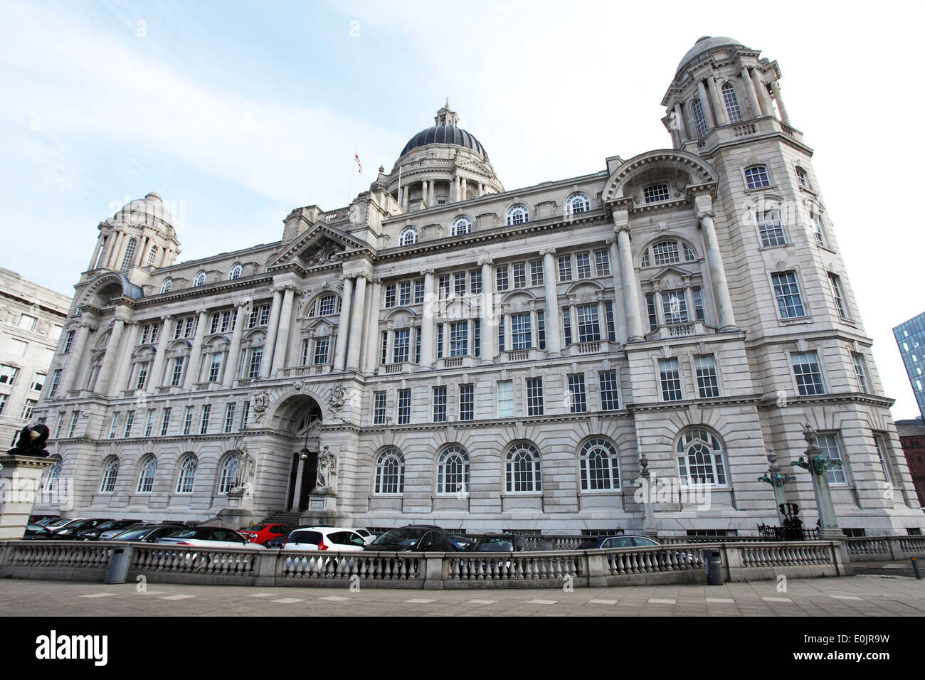 The Port of Liverpool Building in Liverpool, United Kingdom Stock Photo ...