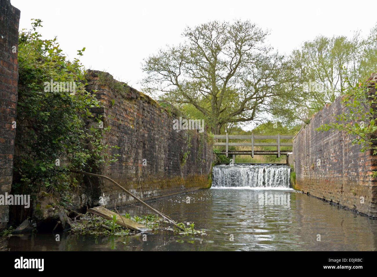 Honing Lock on the North Walsham and Dilham Canal, Norfolk, Broads ...