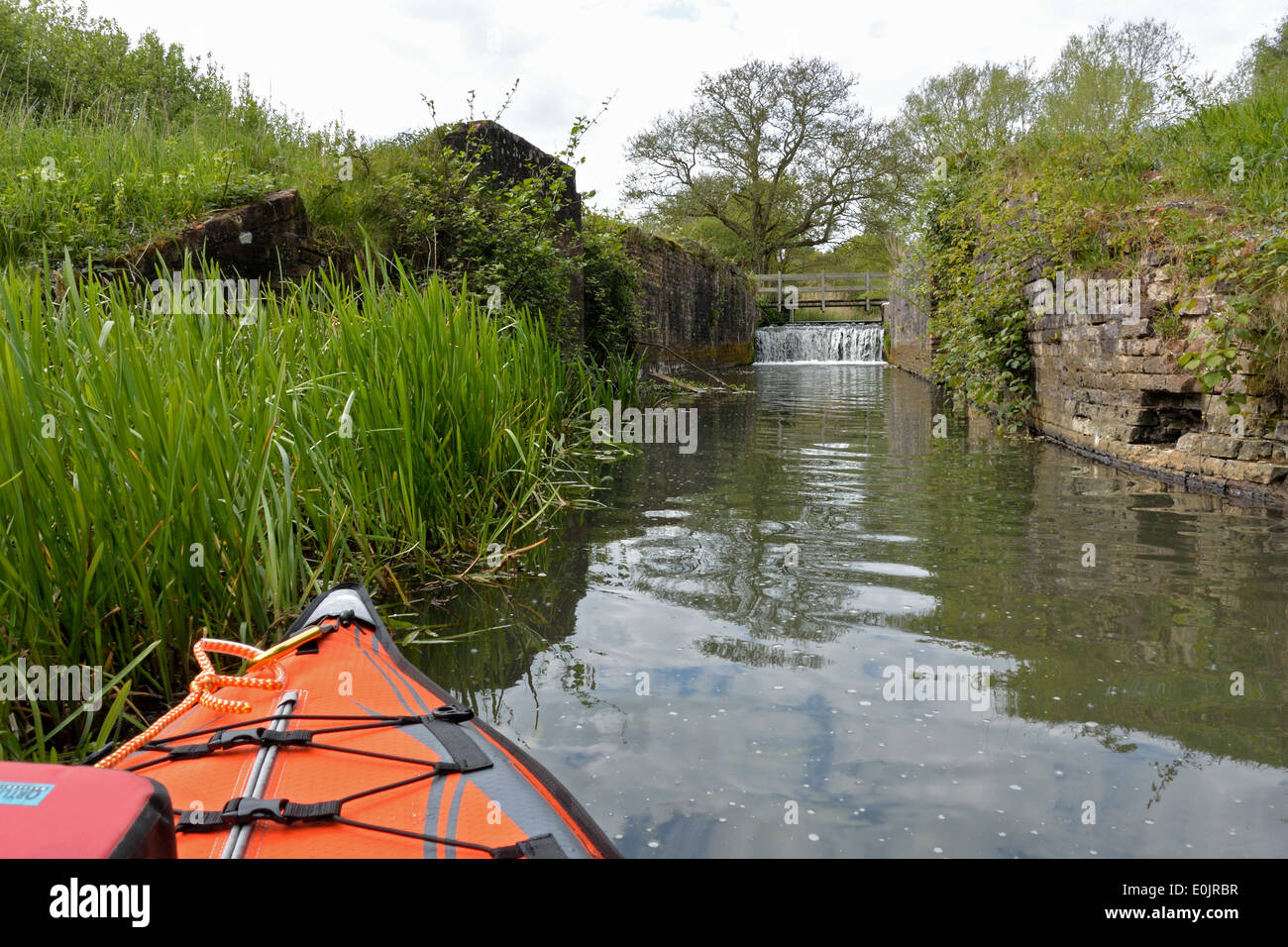 Honing Lock on the North Walsham and Dilham Canal, Norfolk, Broads ...