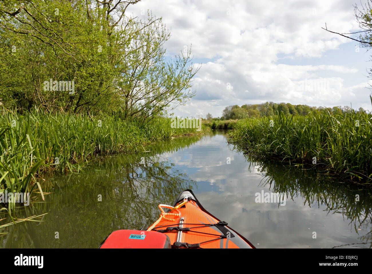 North Walsham and Dilham Canal near Wayford Bridge, Norfolk, Broads ...