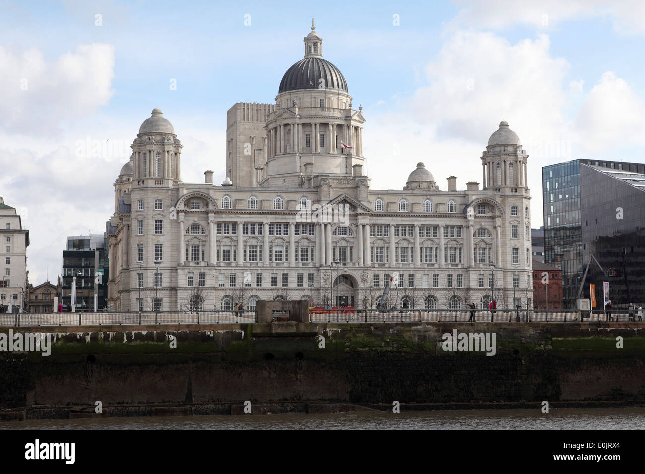 The Port of Liverpool Building in Liverpool, United Kingdom Stock Photo ...