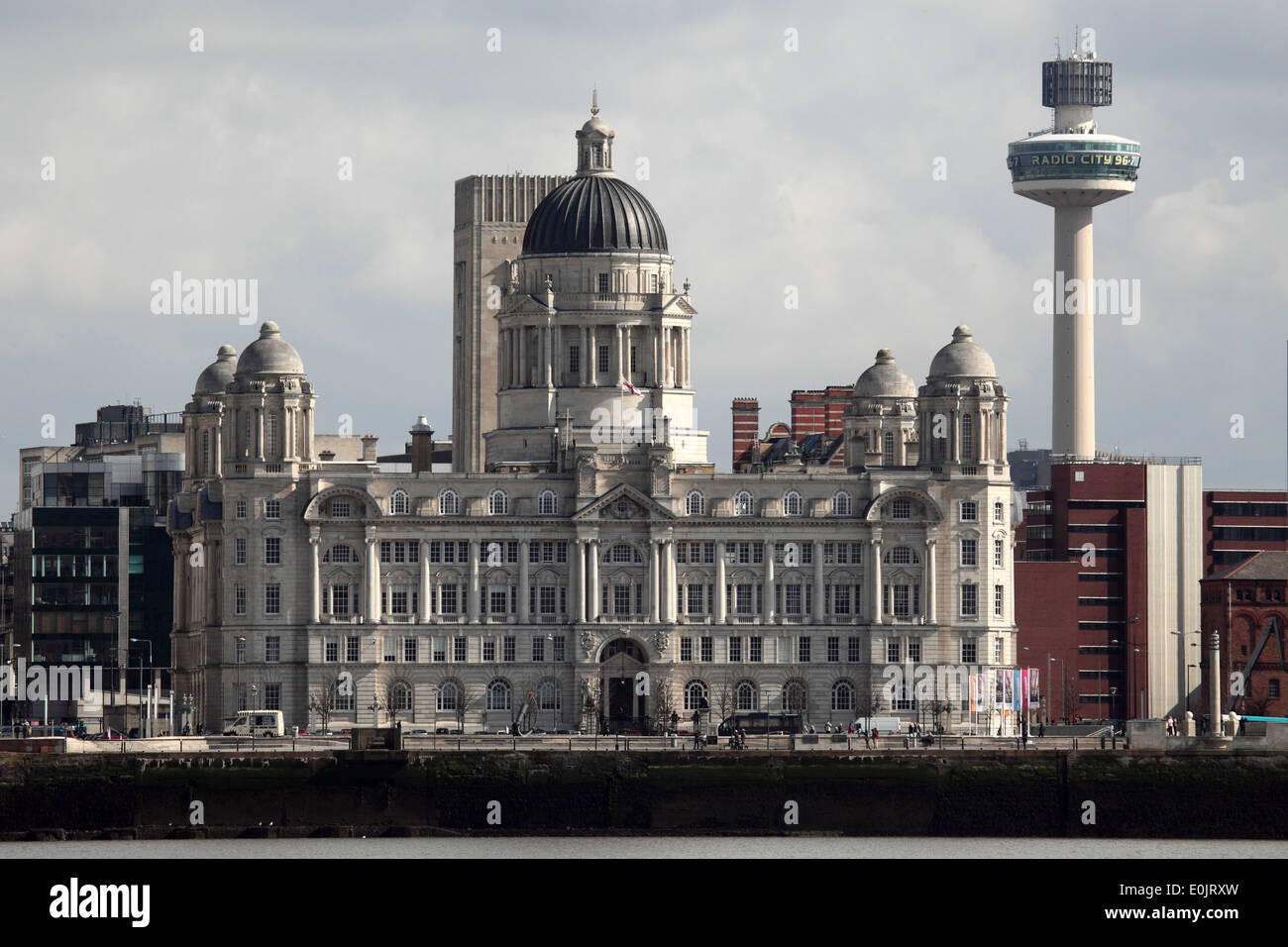 The Port of Liverpool Building in Liverpool Stock Photo - Alamy
