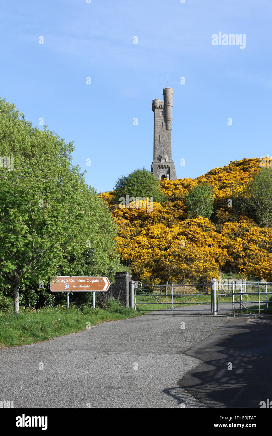 Stornoway war memorial Isle of Lewis Scotland May 2014 Stock Photo - Alamy