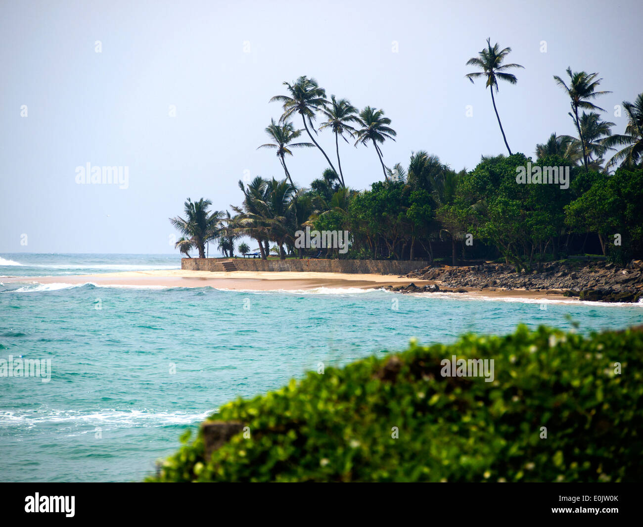 Beautiful landscape in Hikkaduwa, Sri Lanka Stock Photo - Alamy
