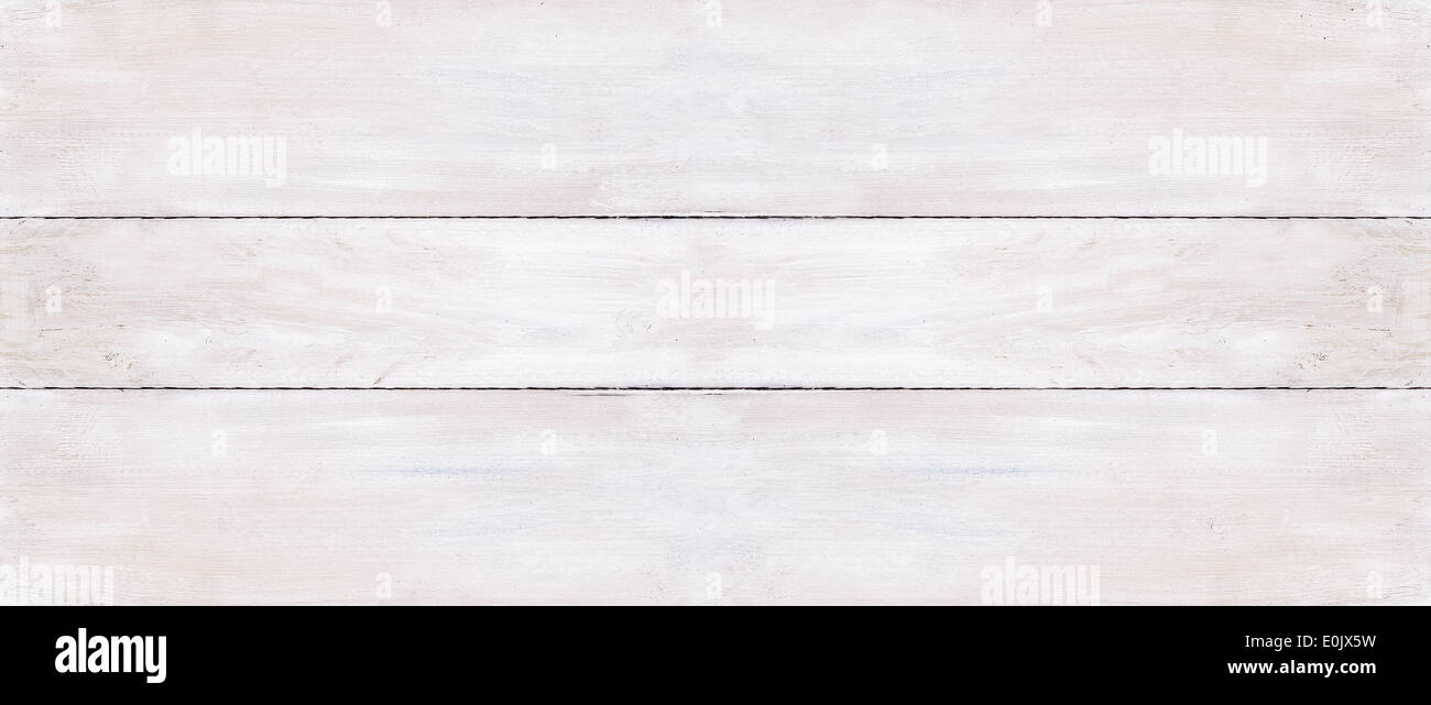 Three white wooden boards background Stock Photo - Alamy