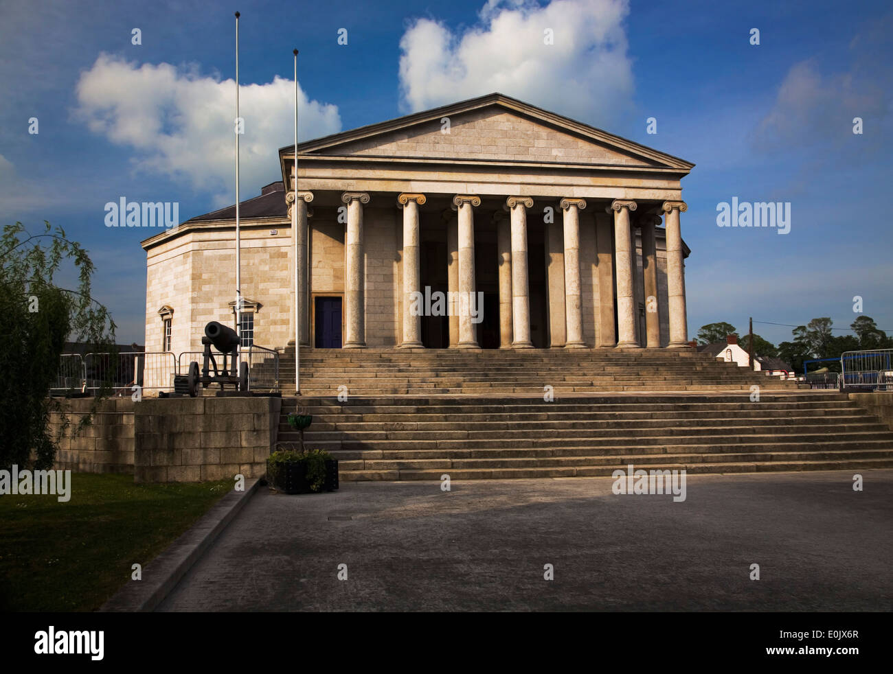 Carlow Town Courthouse, massive portico and Ionic columns ,Co. Carlow ...