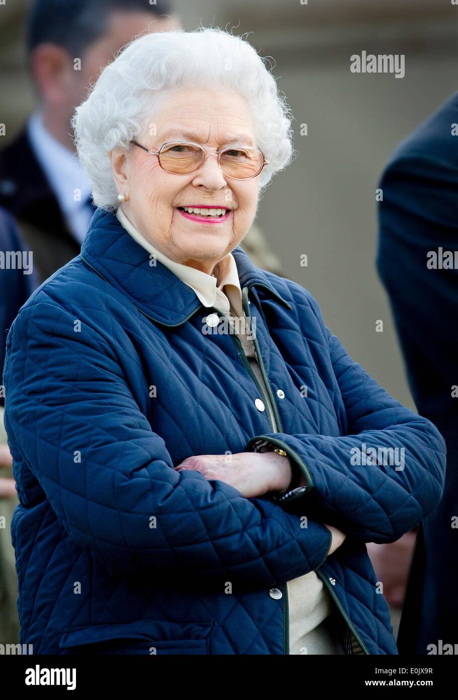 Queen elizabeth windsor horse show 2014 hi-res stock photography and ...