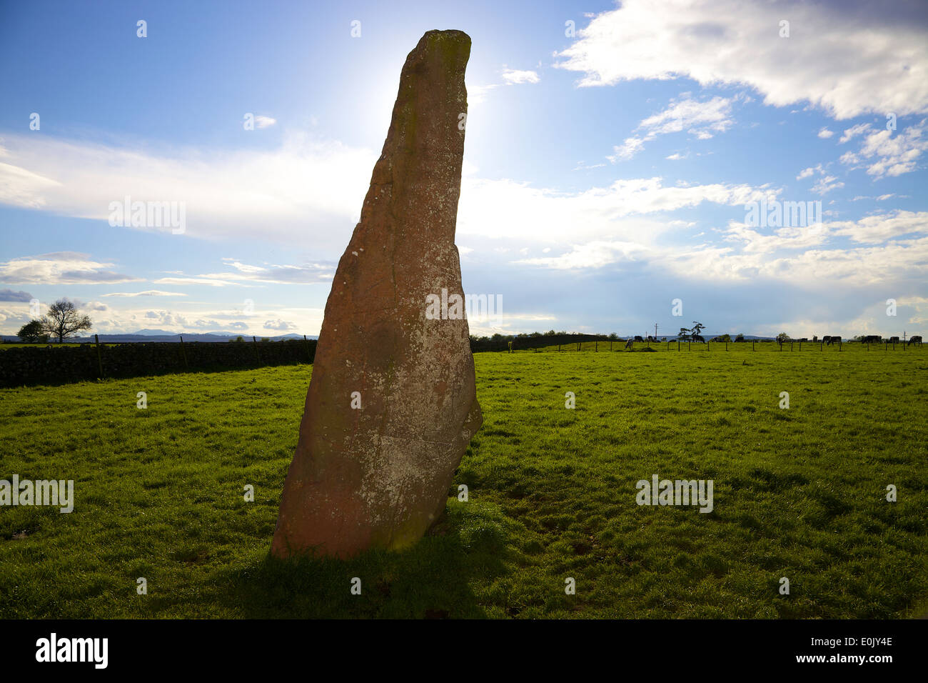 Long stone standing stone hi-res stock photography and images - Alamy