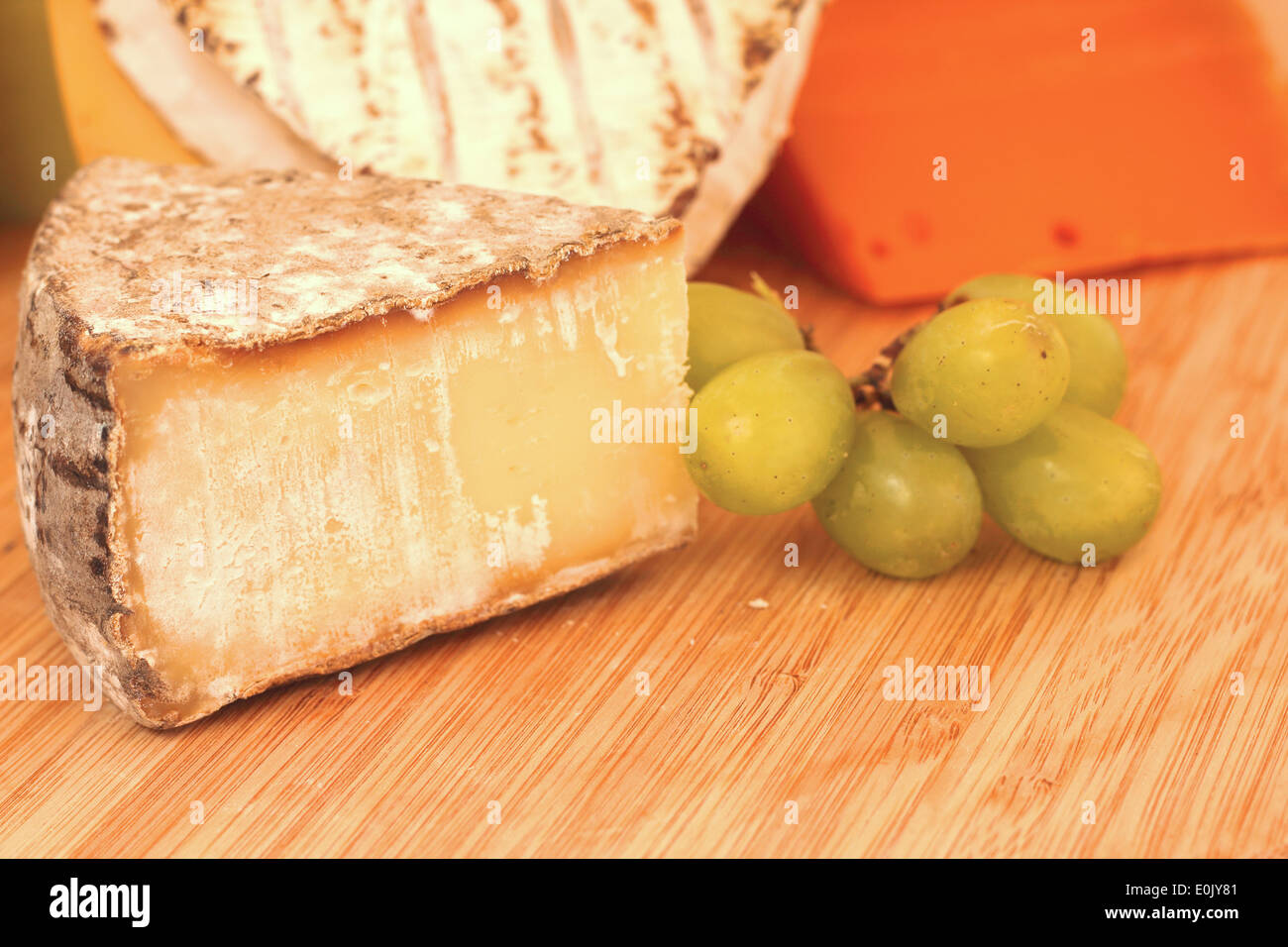 Various types of cheese composition Stock Photo - Alamy