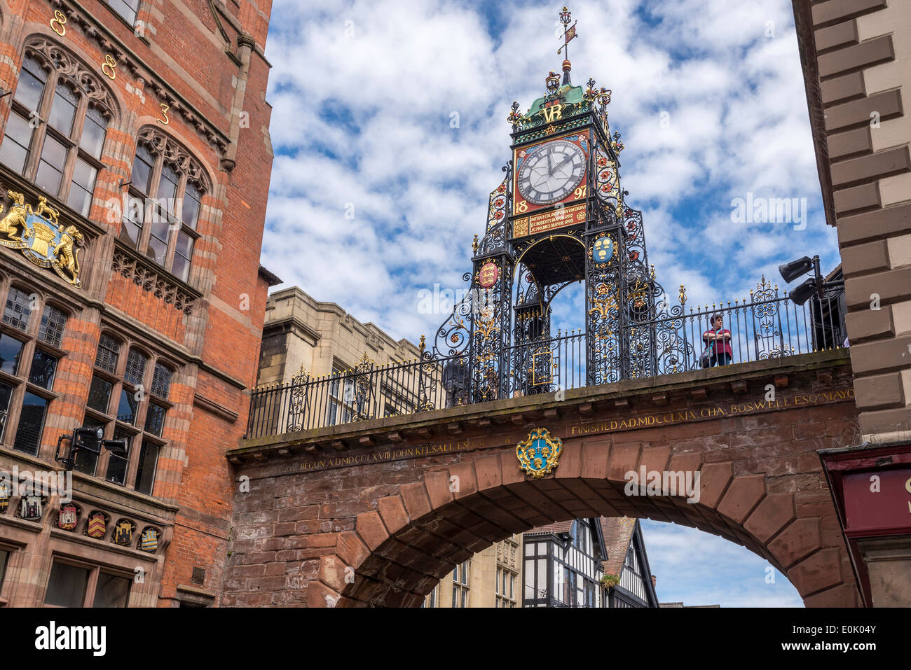 Chester city walls roman hi-res stock photography and images - Alamy