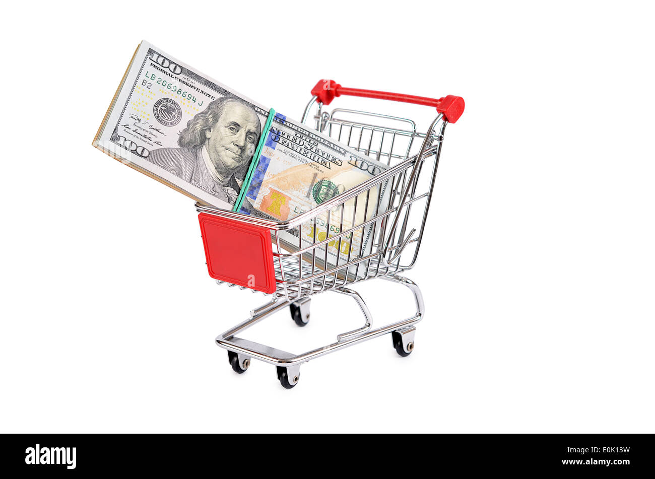 Retail bills supermarket bill Cut Out Stock Images & Pictures - Alamy