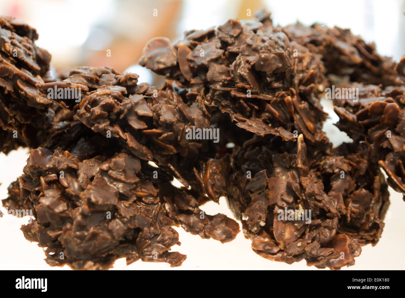 Corn Flake chocolate cookie Stock Photo - Alamy