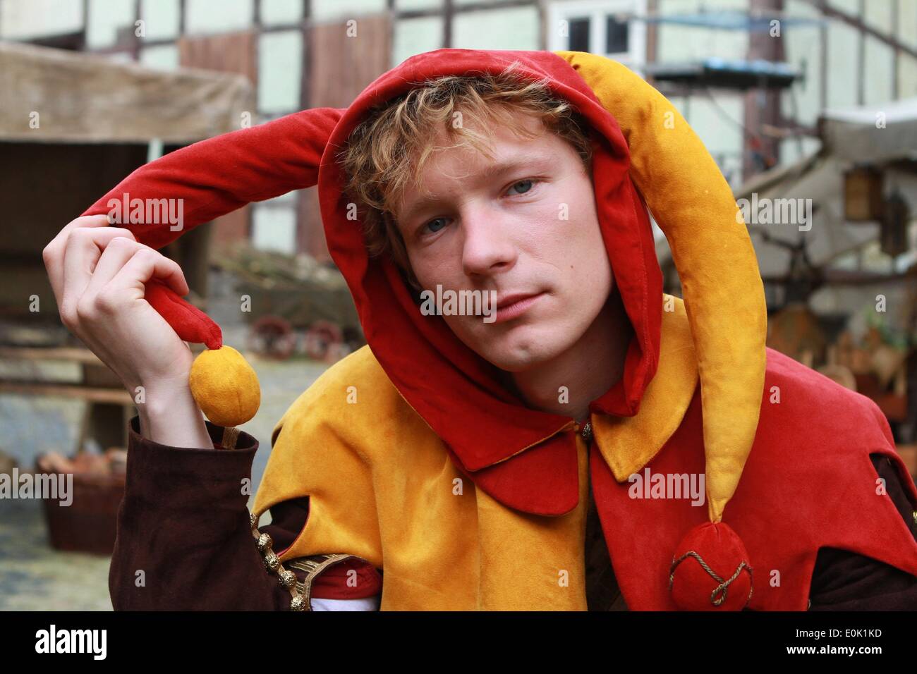Quedlingen, Germany. 15th May, 2014. Actorr Jacob Matschenz as Till ...