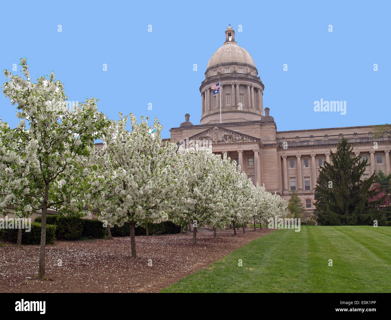 The Kentucky State Capitol building,Frankfort,Kentucky Stock Photo - Alamy