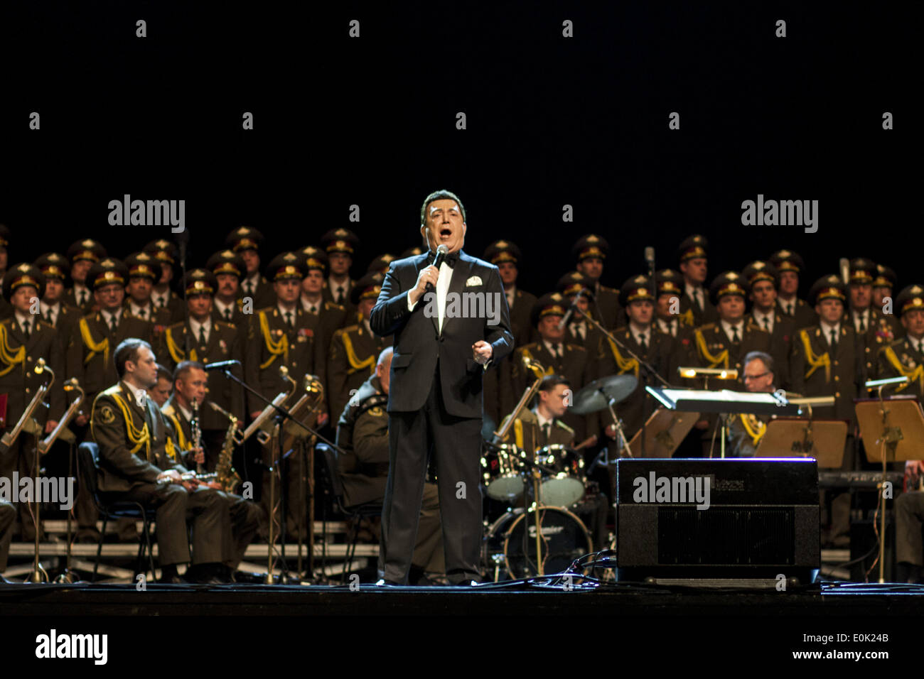 May 14, 2014 - Sofia, Bulgaria - Iosif Kobzon and the MDV Academic ...