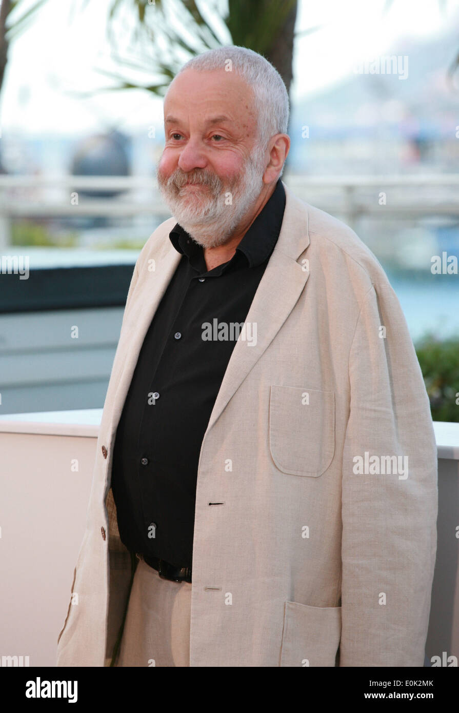 Cannes, France. 15th May, 2014. Director Mike Leigh at the photocall ...
