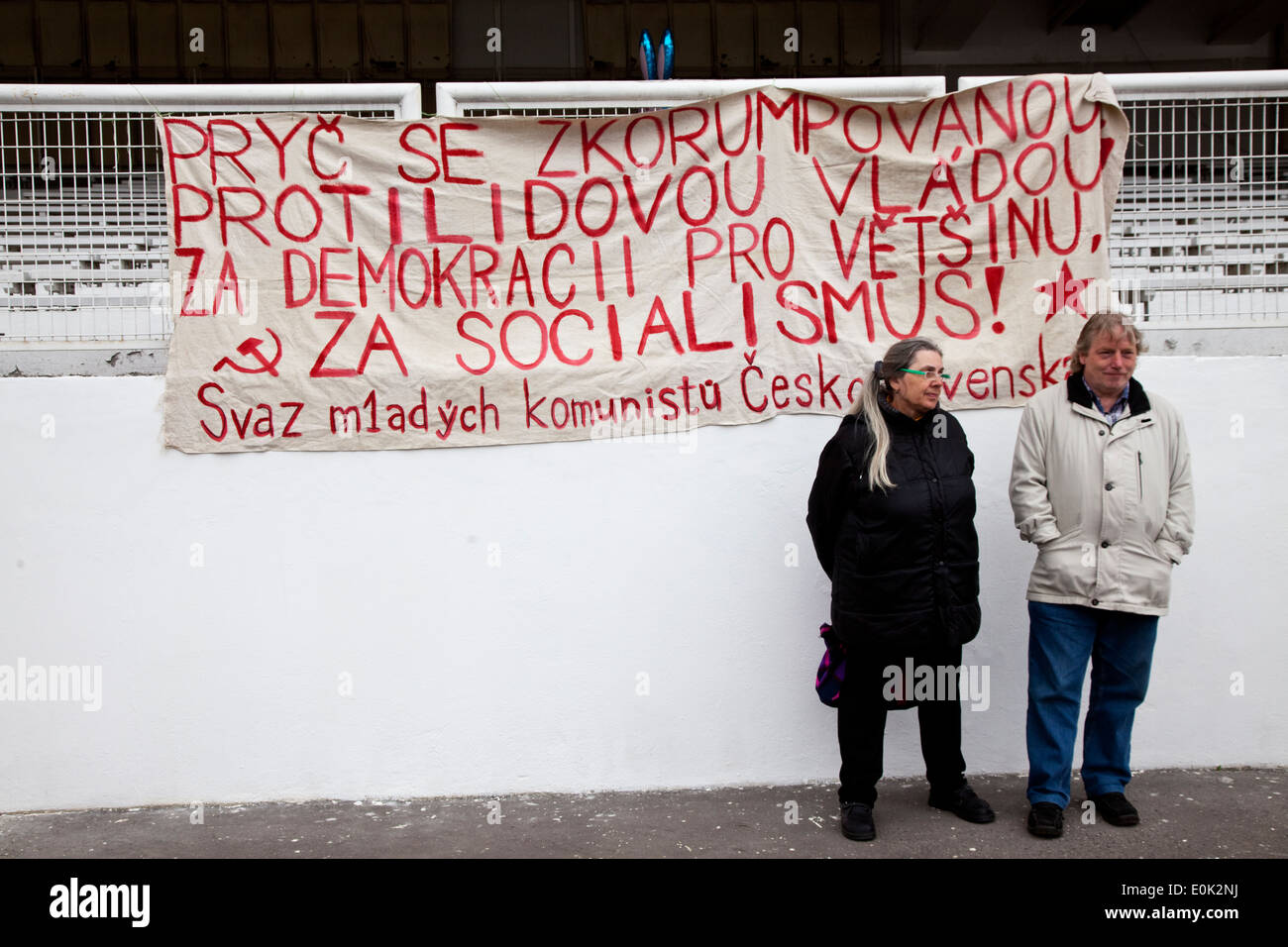 Communist call for socialism and democracy hi-res stock photography and ...