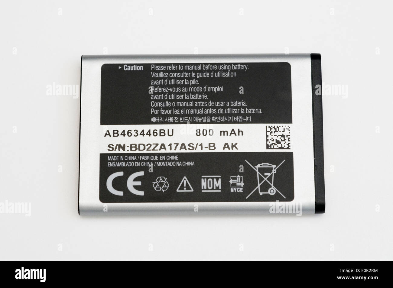 Lithium battery china hi-res stock photography and images - Alamy