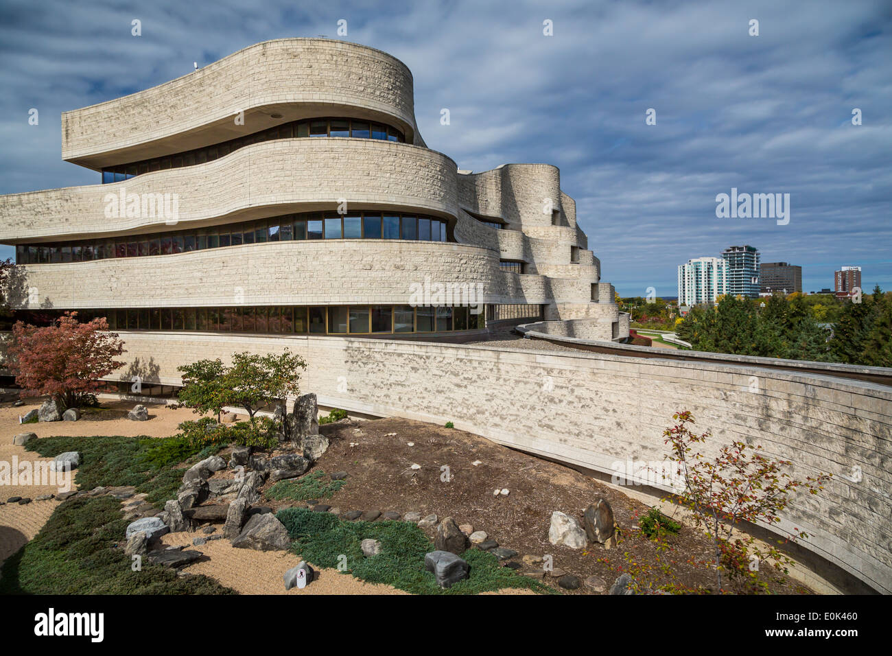 Exterior view of the Museum of Civilization in Hull, Quebec, Canada ...