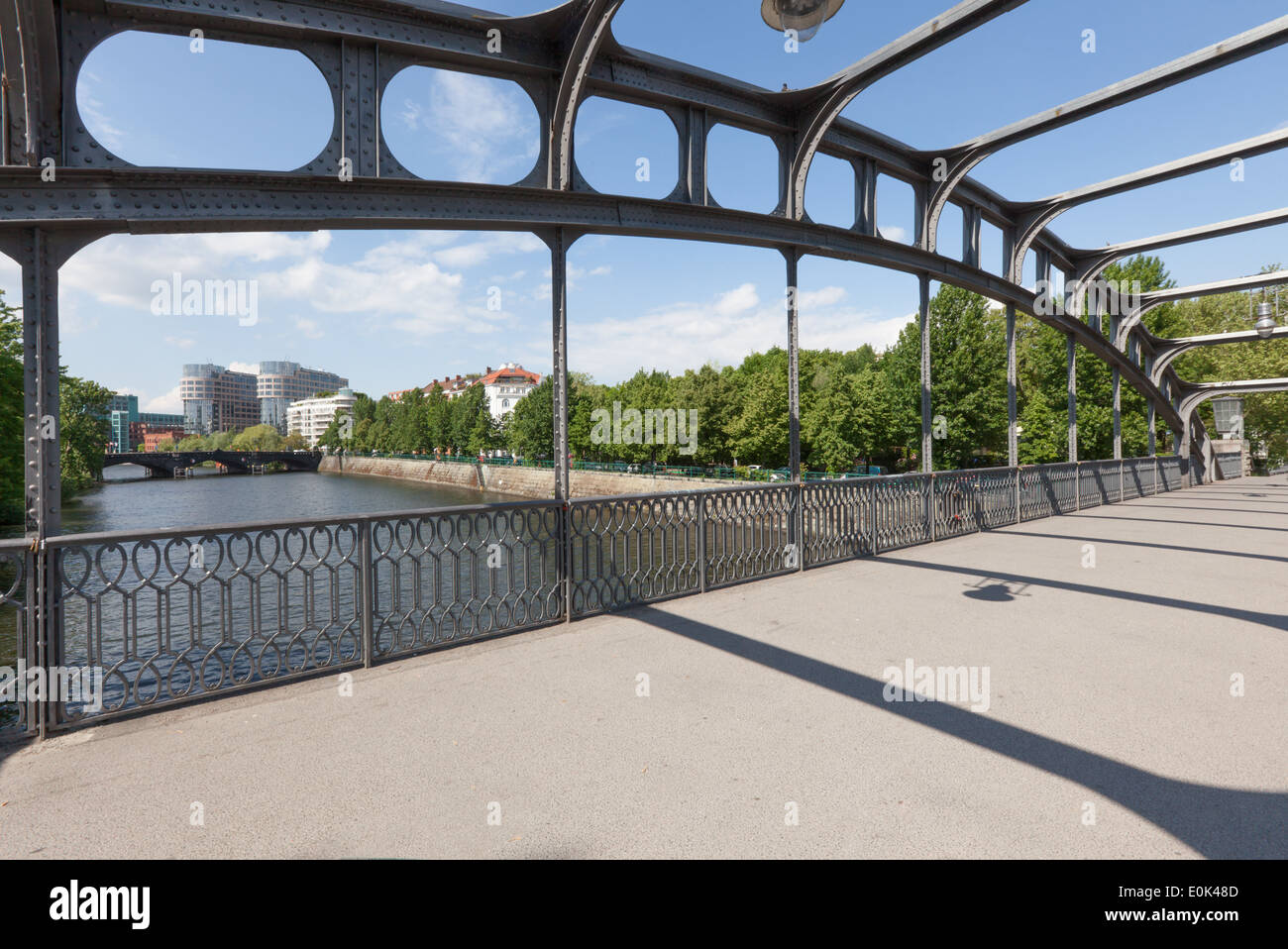 Gerickesteg pedestrian bridge hi-res stock photography and images - Alamy