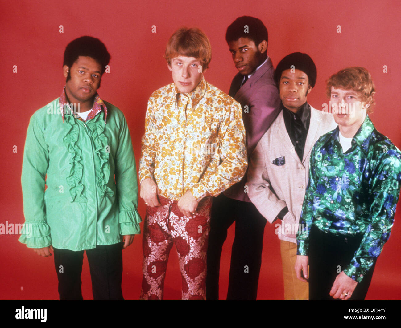 THE EQUALS UK pop group in 1968 with Eddie Grant centre. Photo Tony ...