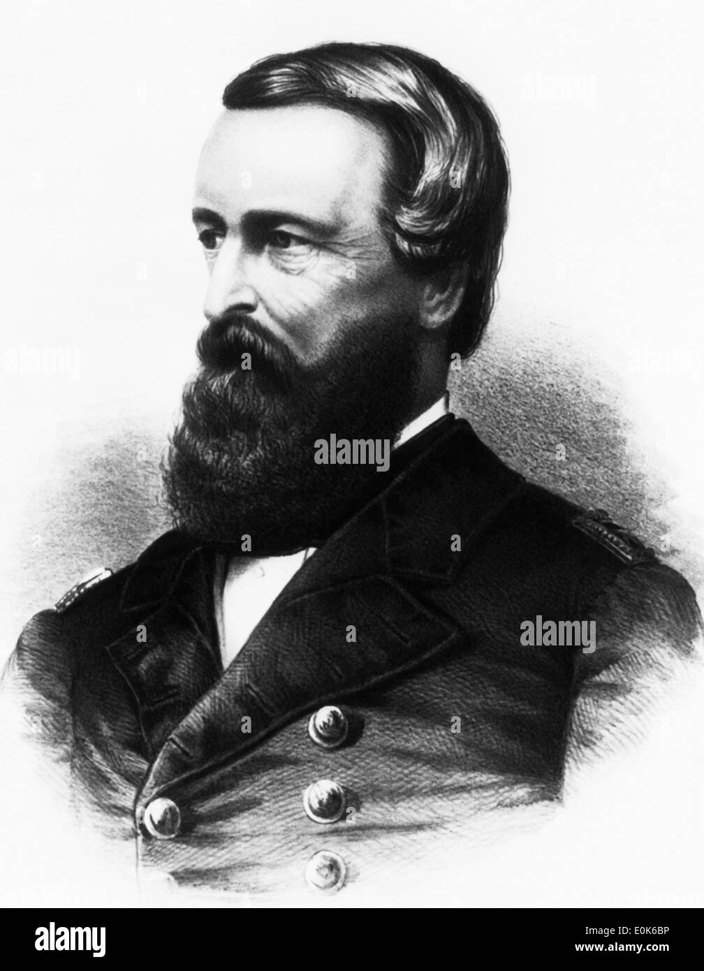 Vintage portrait of David Porter Stock Photo - Alamy